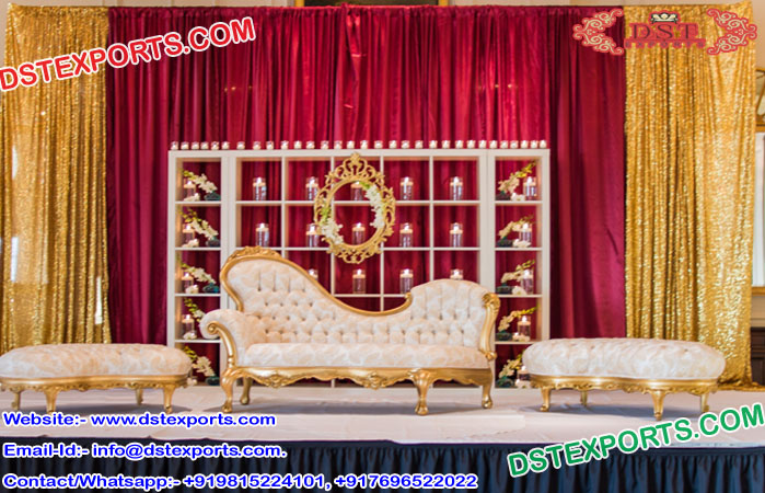 Western Wedding Stage Decoration