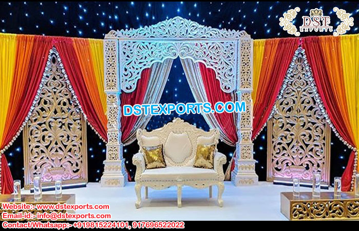 Royal Maharaja Marriage Stage Decoration