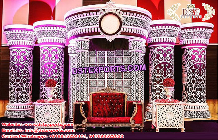 European Wedding Crown Stage Decoration