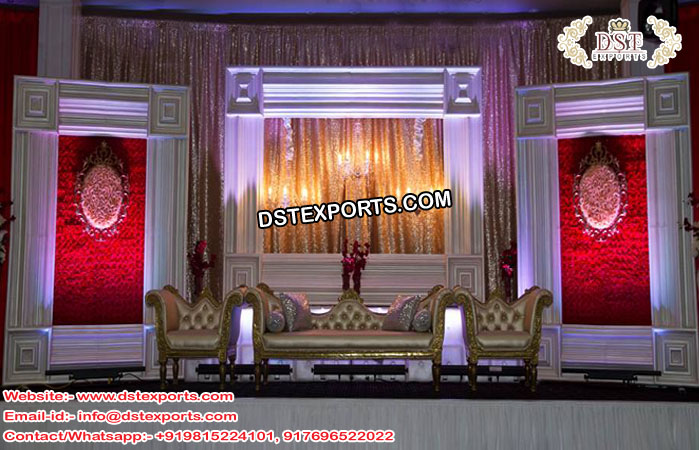 Wedding Stage Fiber Photo Frames/Panels