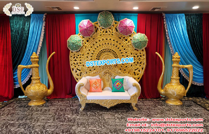 Muslim Wedding Stage Decorations