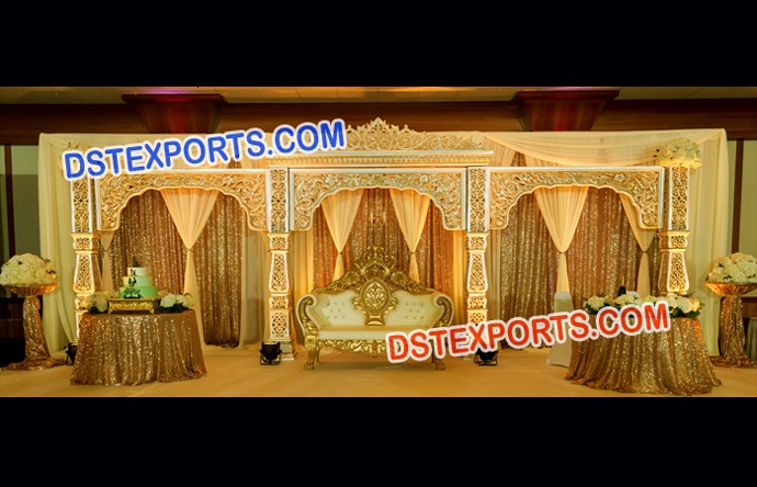 Muslim Nikah Decoration Stage Set